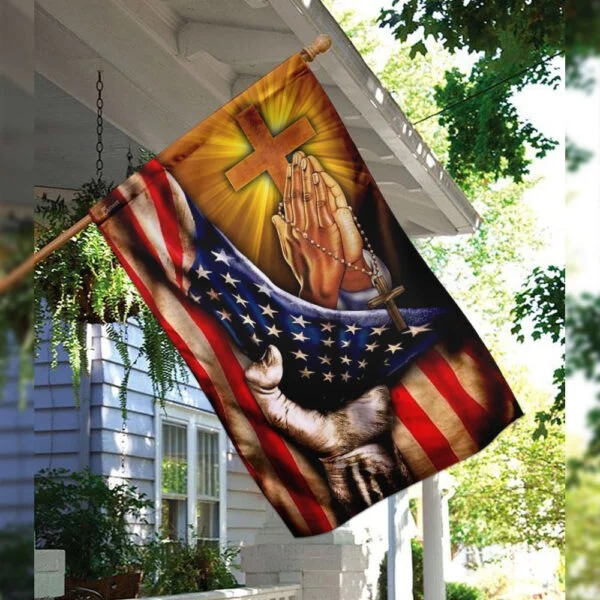 Christian Jesus American Flag - UX Jesus