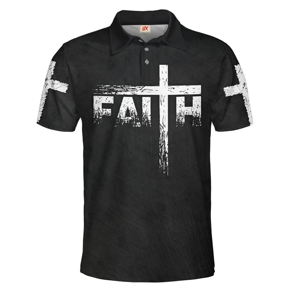GOD HBLG25 Premium Polo Shirt - UX Jesus