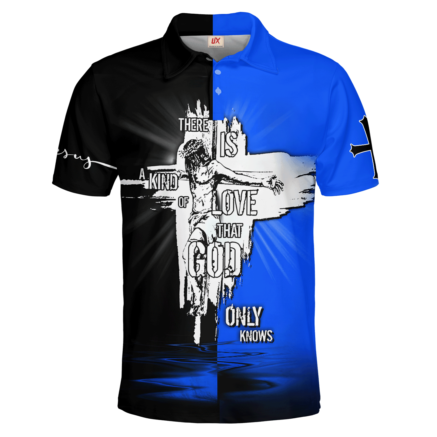 Printed Christian Polo Shirt | Buy Polo Shirt | UX Jesus