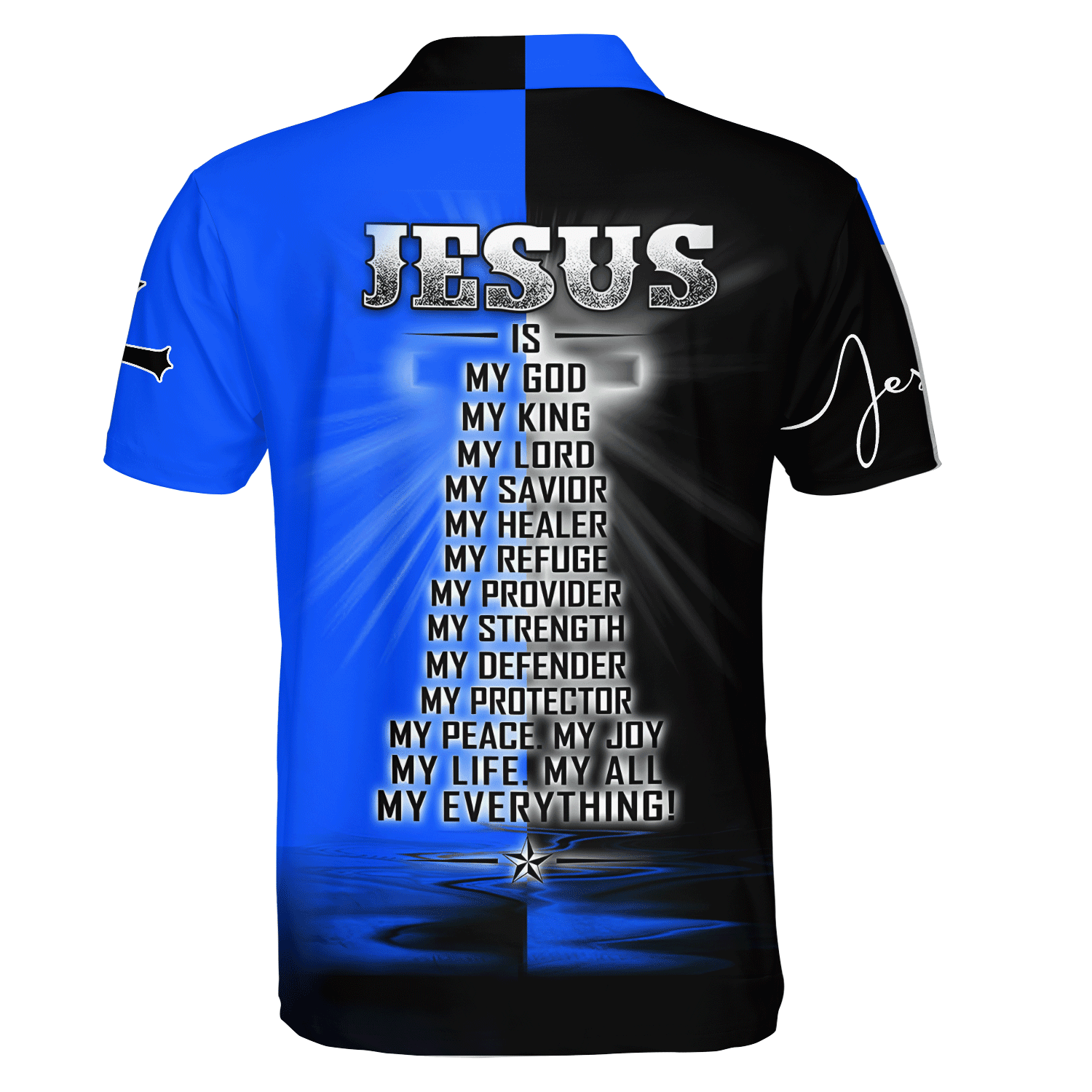 Printed Christian Polo Shirt | Buy Polo Shirt | UX Jesus