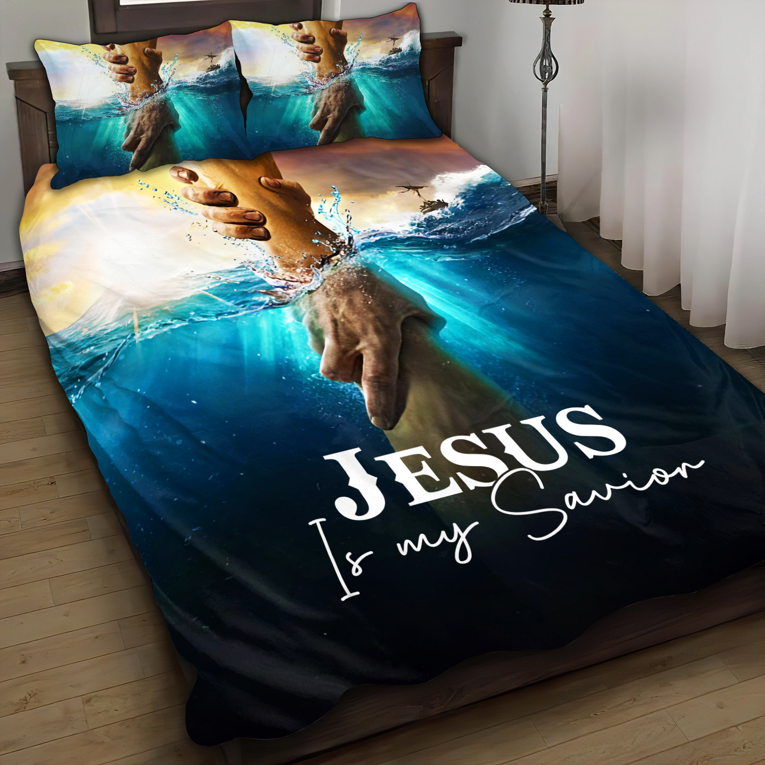 GOD NVGO06BD Premium 4pcs Bedding Set - UX Jesus