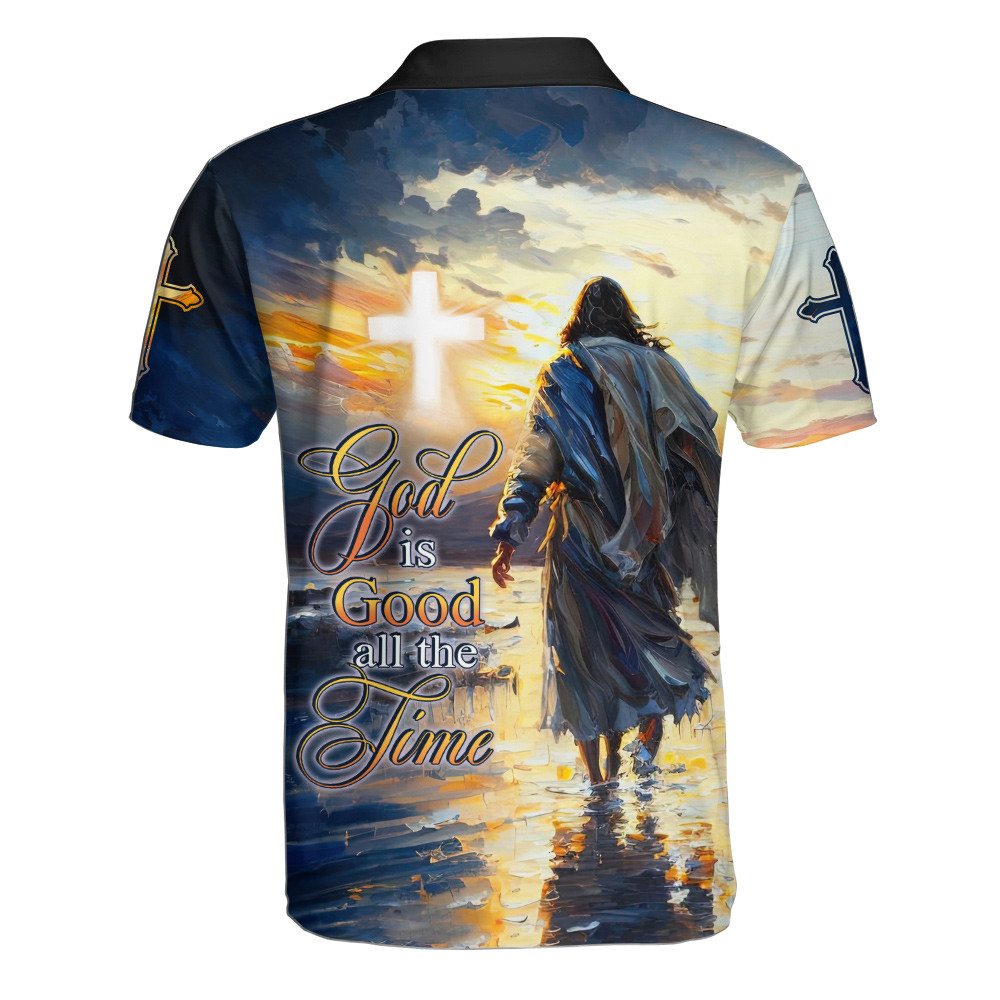 GOD NVGO74 Premium Polo Shirt - UX Jesus