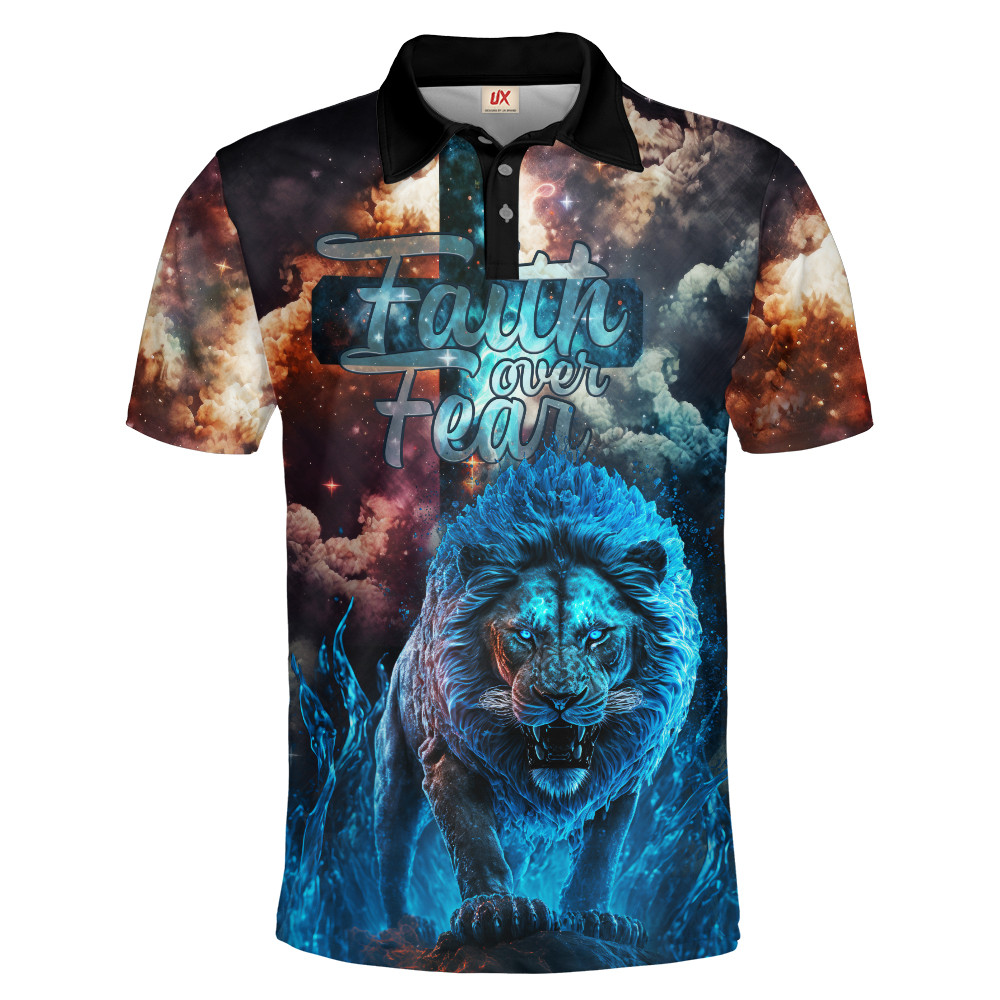 GOD TTGO145 Premium Polo Shirt - UX Jesus