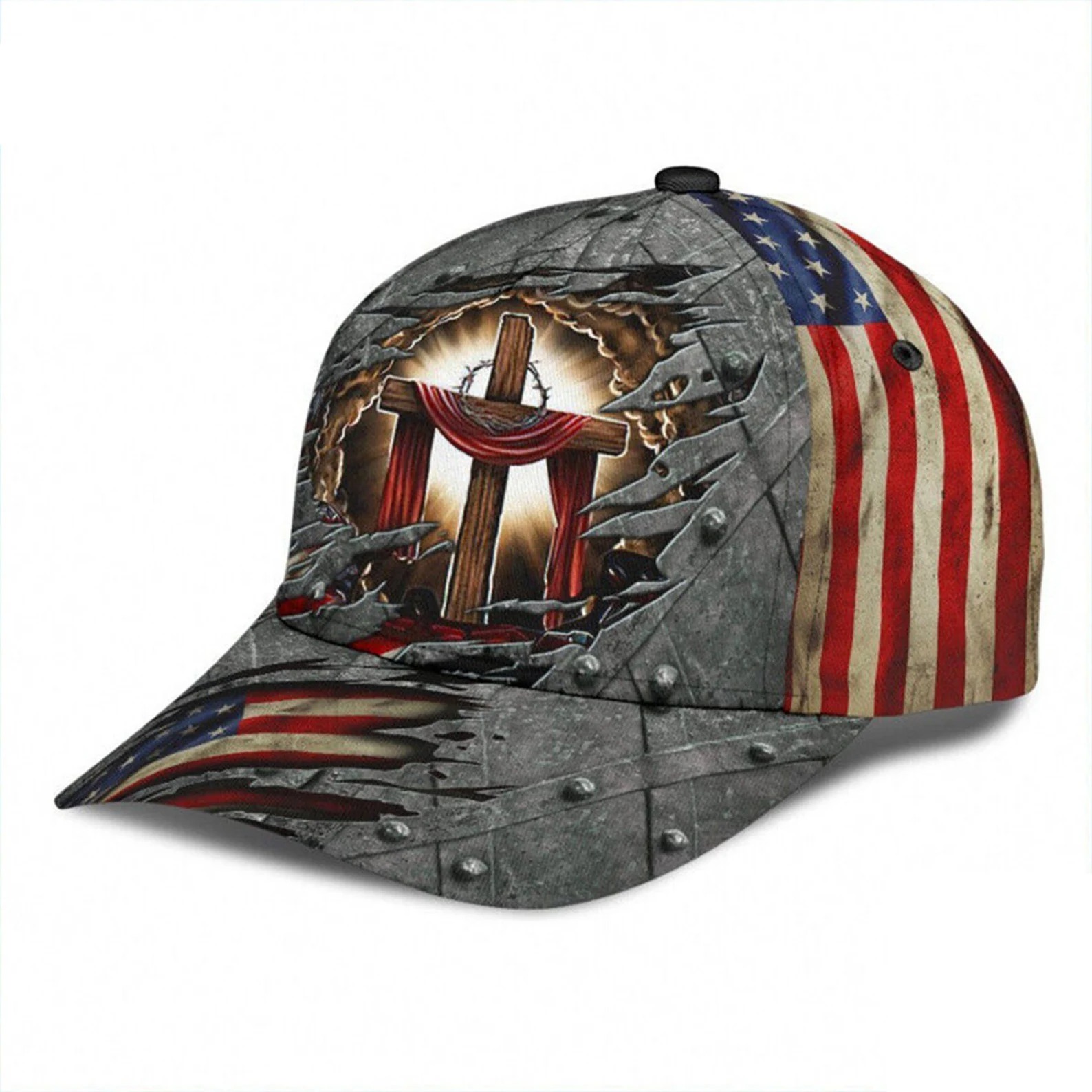 Jesus 3D Printed Classic Cap UXGO06CA - UX Jesus