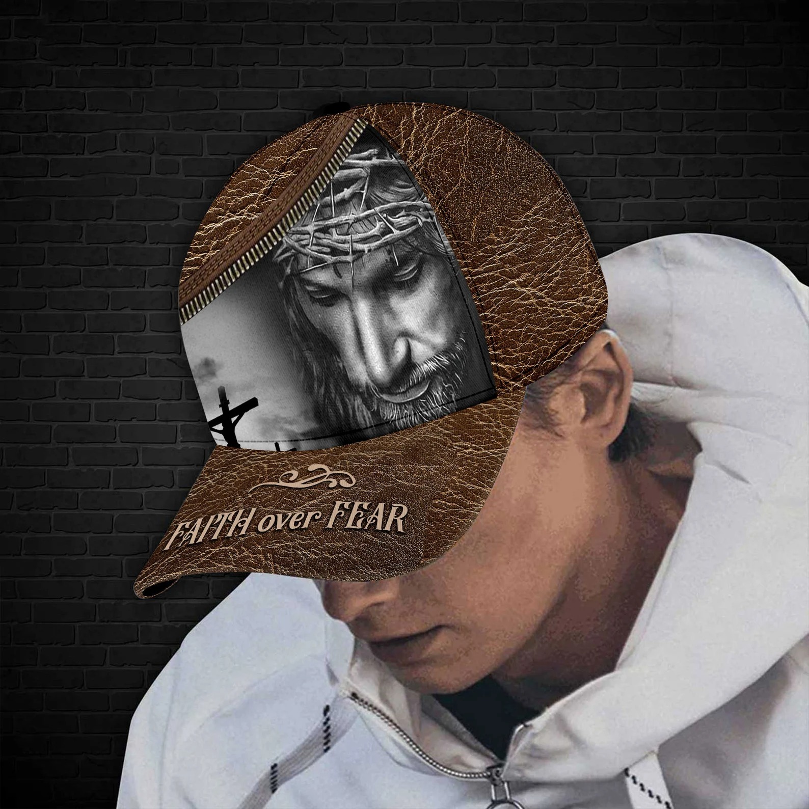 Jesus 3D Printed Classic Cap UXGO12CA - UX Jesus