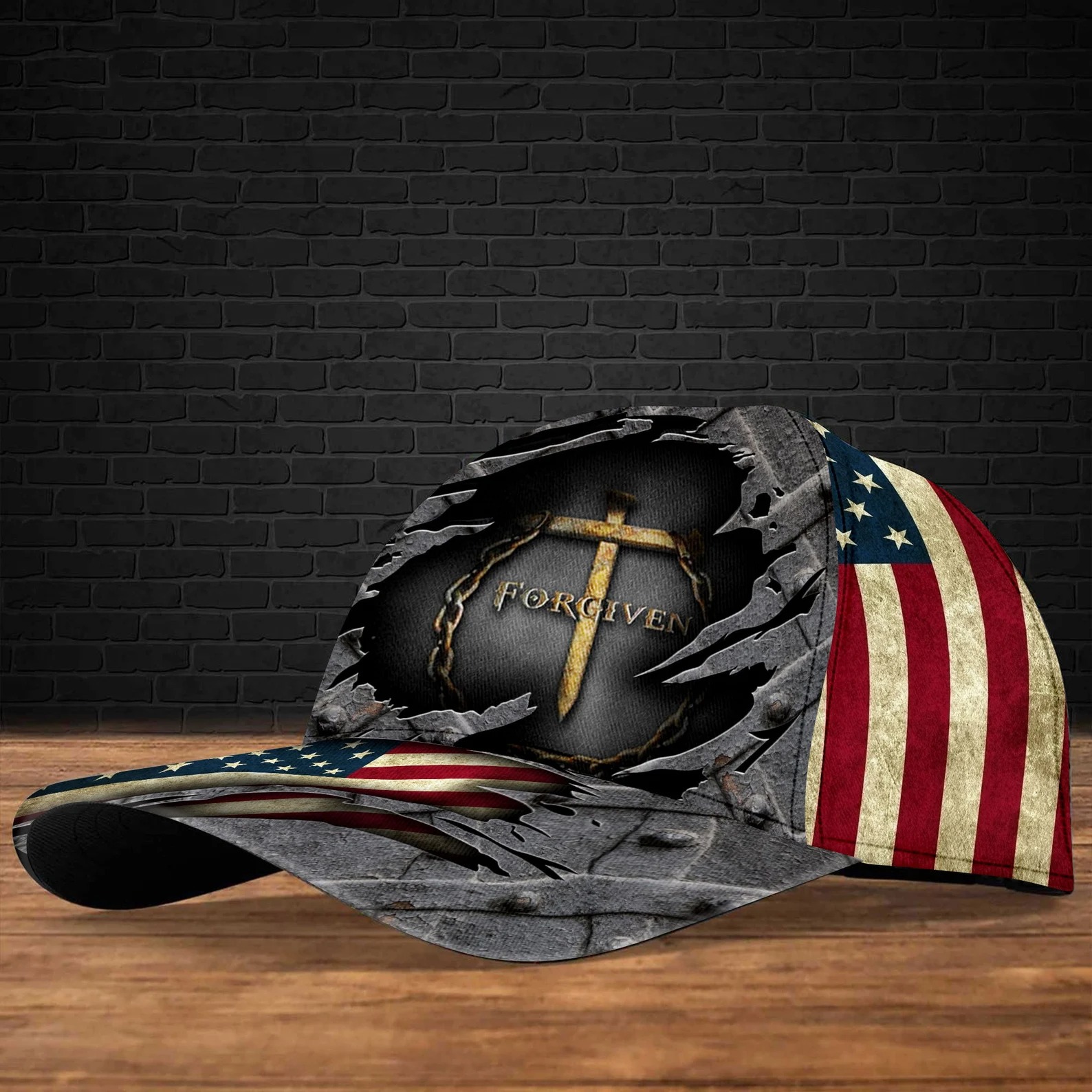 Jesus 3D Printed Classic Cap UXGO46CA - UX Jesus