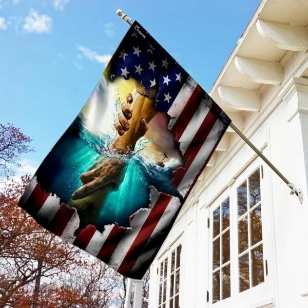 Jesus Saves Flag - UX Jesus